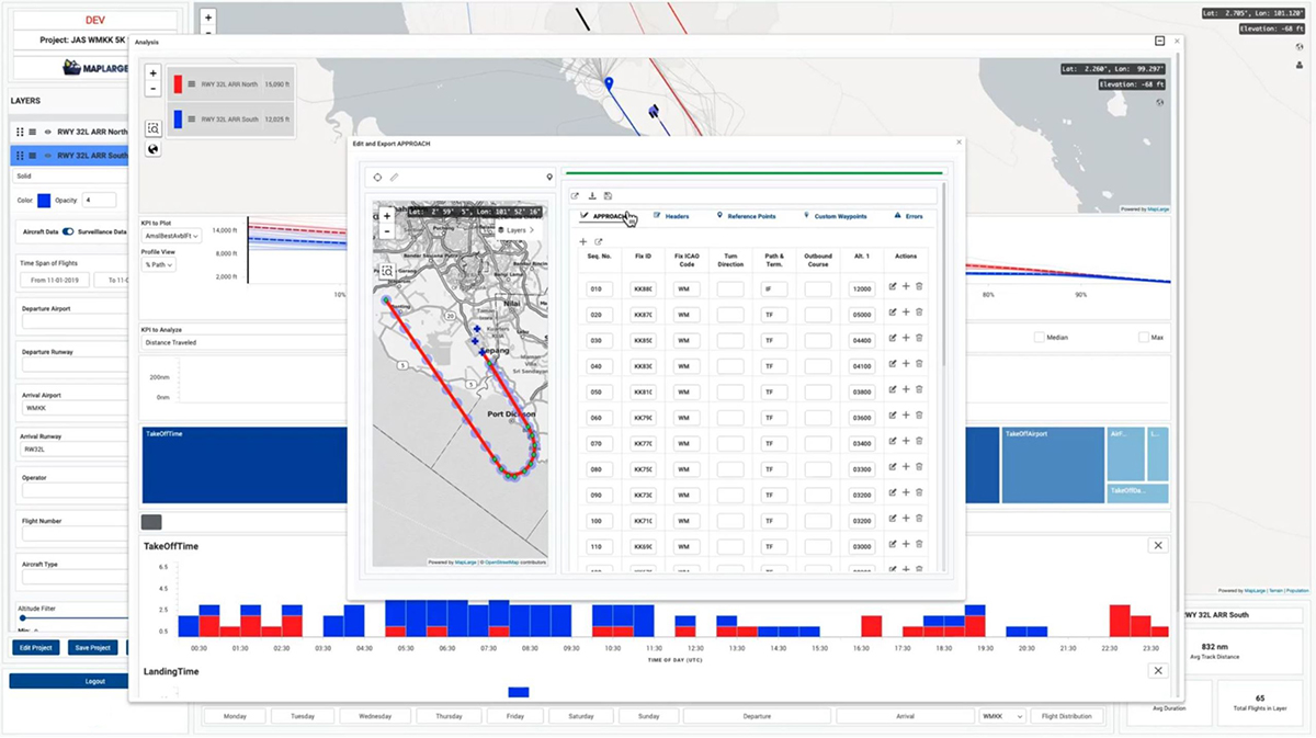 Commercial Aviation Airspace & Flight Mapping | MapLarge