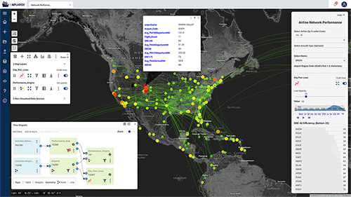Commercial Aviation Airspace & Flight Mapping | MapLarge