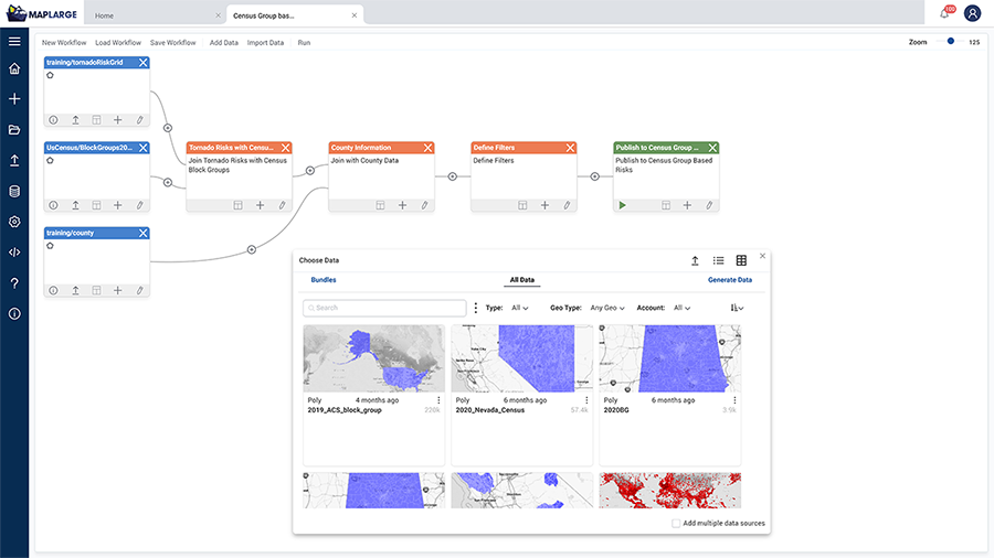 ETL Processing | MapLarge Extract Transform Load Tools