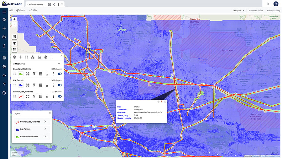 Mapping Engine | MapLarge GIS and Spatial Maps