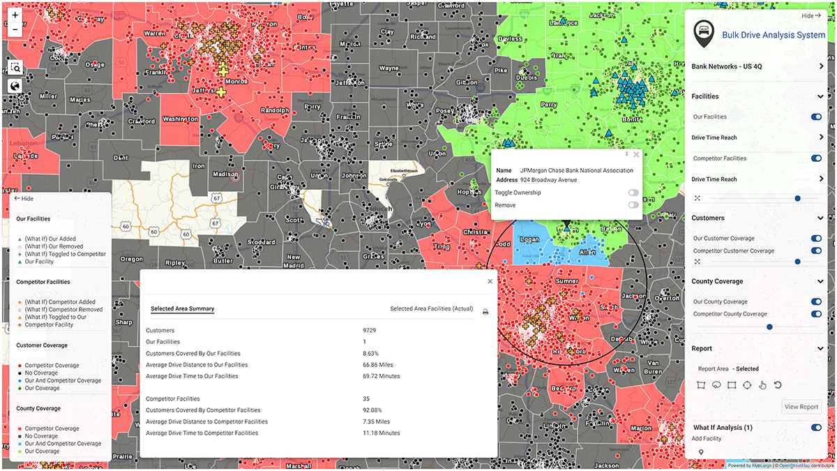 Retail Store Mapping and Territory Planning | MapLarge